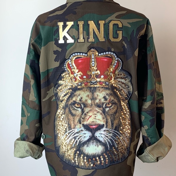 KIC NYC | Jackets & Coats | King Camo Jacket | Poshmark